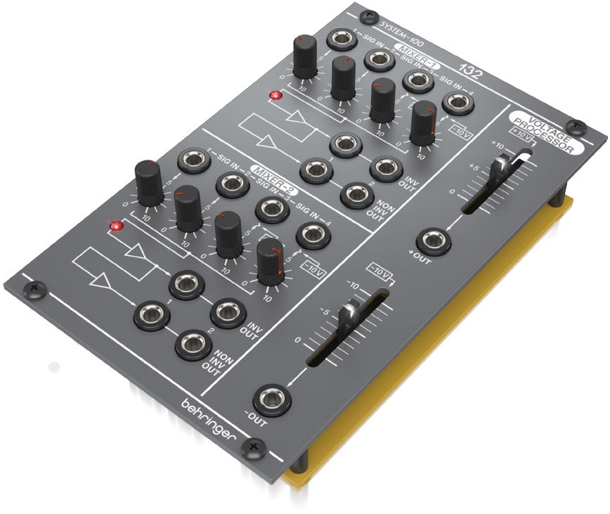 Behringer SYSTEM 100 132 DUAL CV/AUDIO MIXER & CV GENERATOR - купить ...