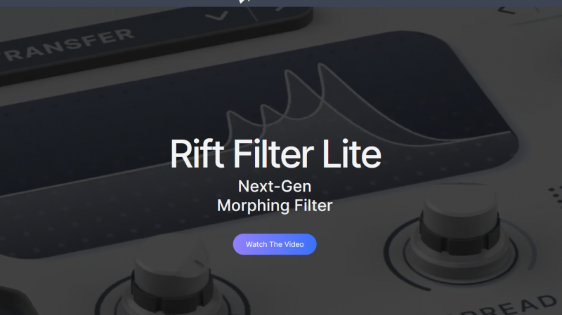 Minimal Audio | Бесплатный Rift Filter Lite для тех, кто успеет - ALL ...