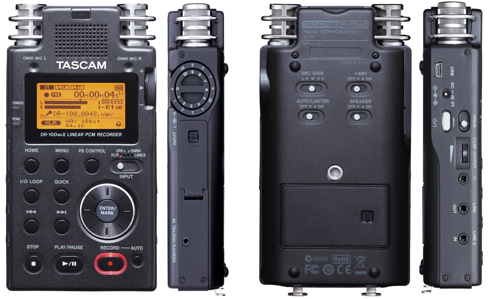 Tascam DR-100 MK2 купить Рекордеры в Москве в интернет-магазине по ...