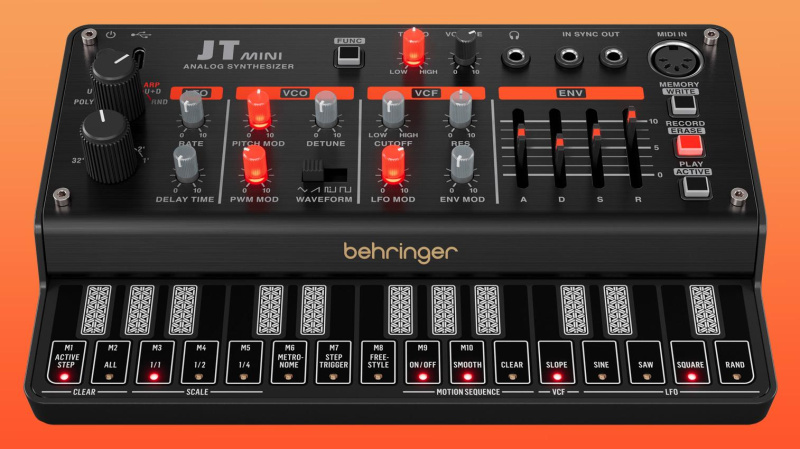 BEHRINGER | JT MINI — аналоговая мощь Jupiter-8 в компактном корпусе ...